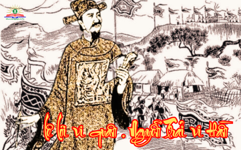 Lê Lợi vi quân - Nguyễn Trãi vi thần — Thư Viện GĐPT